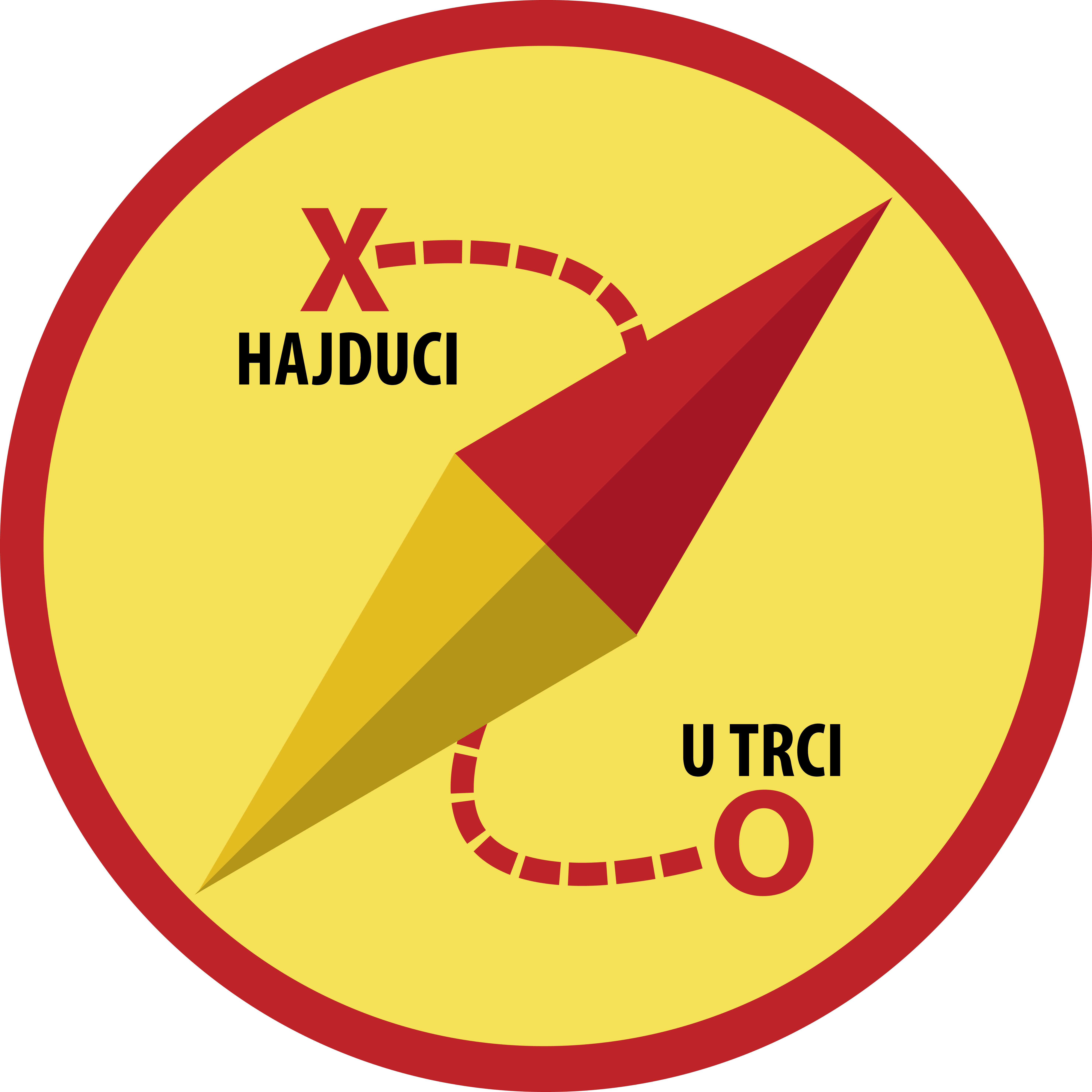 Hajduci u trci logo
